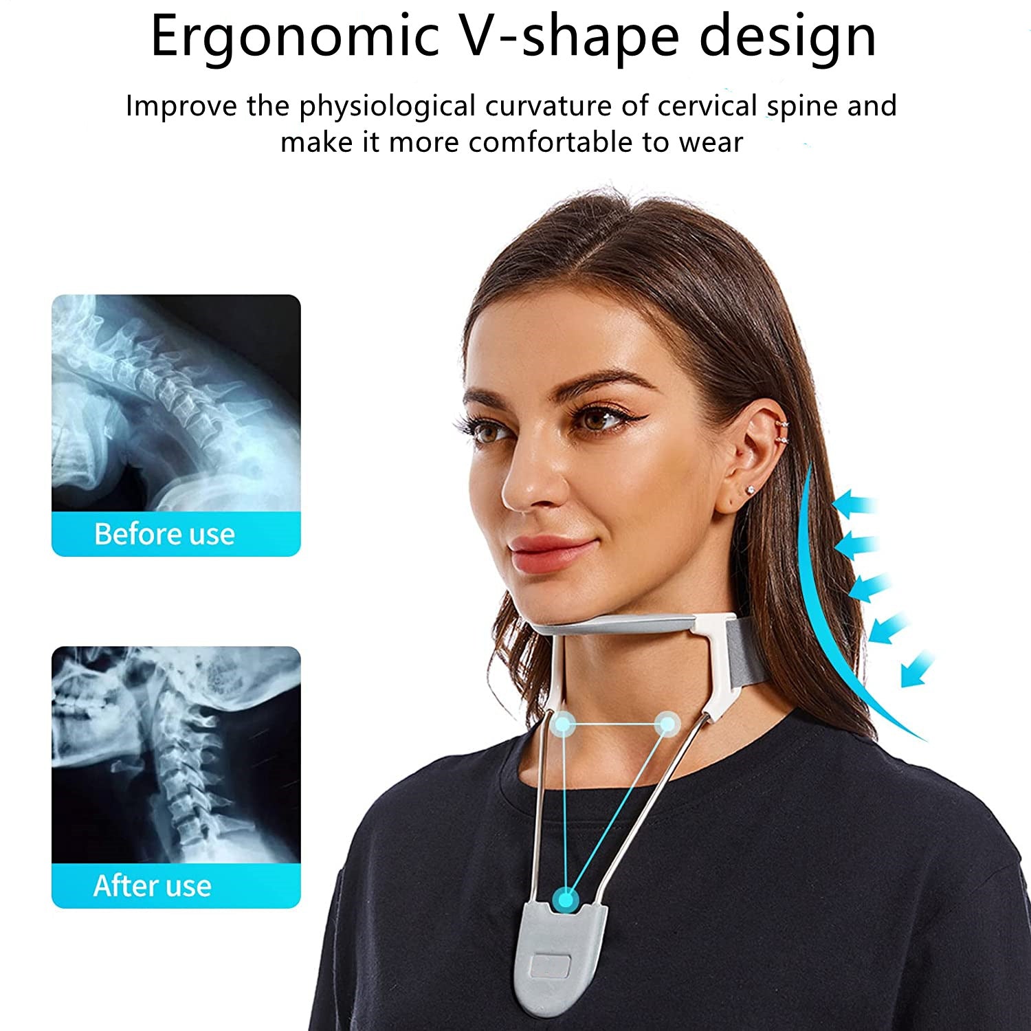 Neck Brace, Neck Support, Neck Brace For Posture, Neck Posture ...